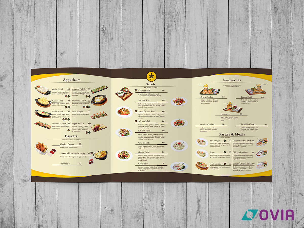 Jasmine Menu - OVIA