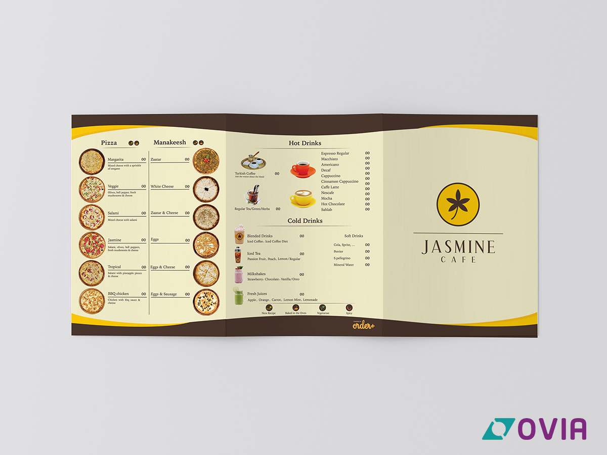 Jasmine Menu - OVIA